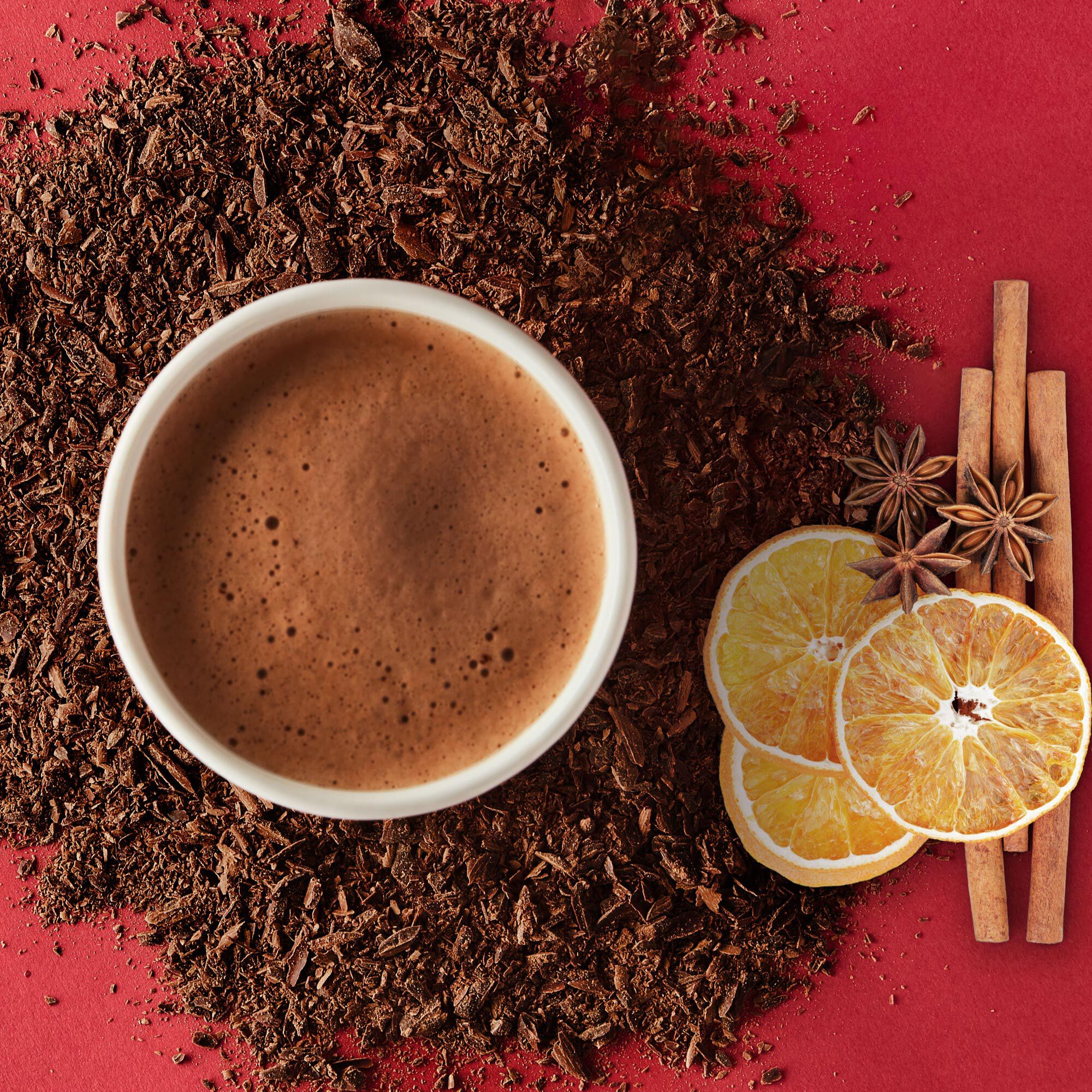Mince Pie Hot Chocolate Single-Serve Sachets | Hotel Chocolat