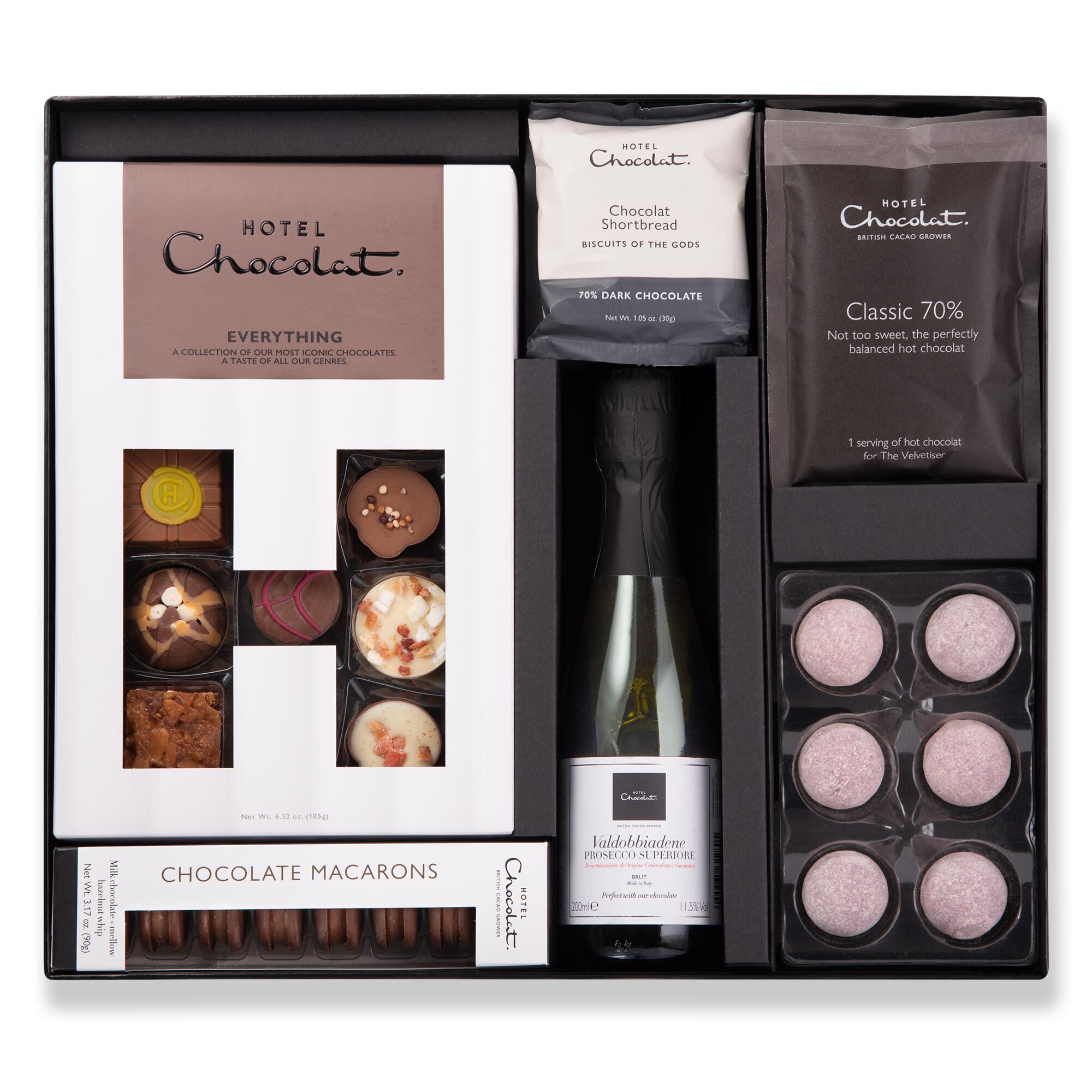 Chocolate & Fizz Collection Hamper | Hotel Chocolat