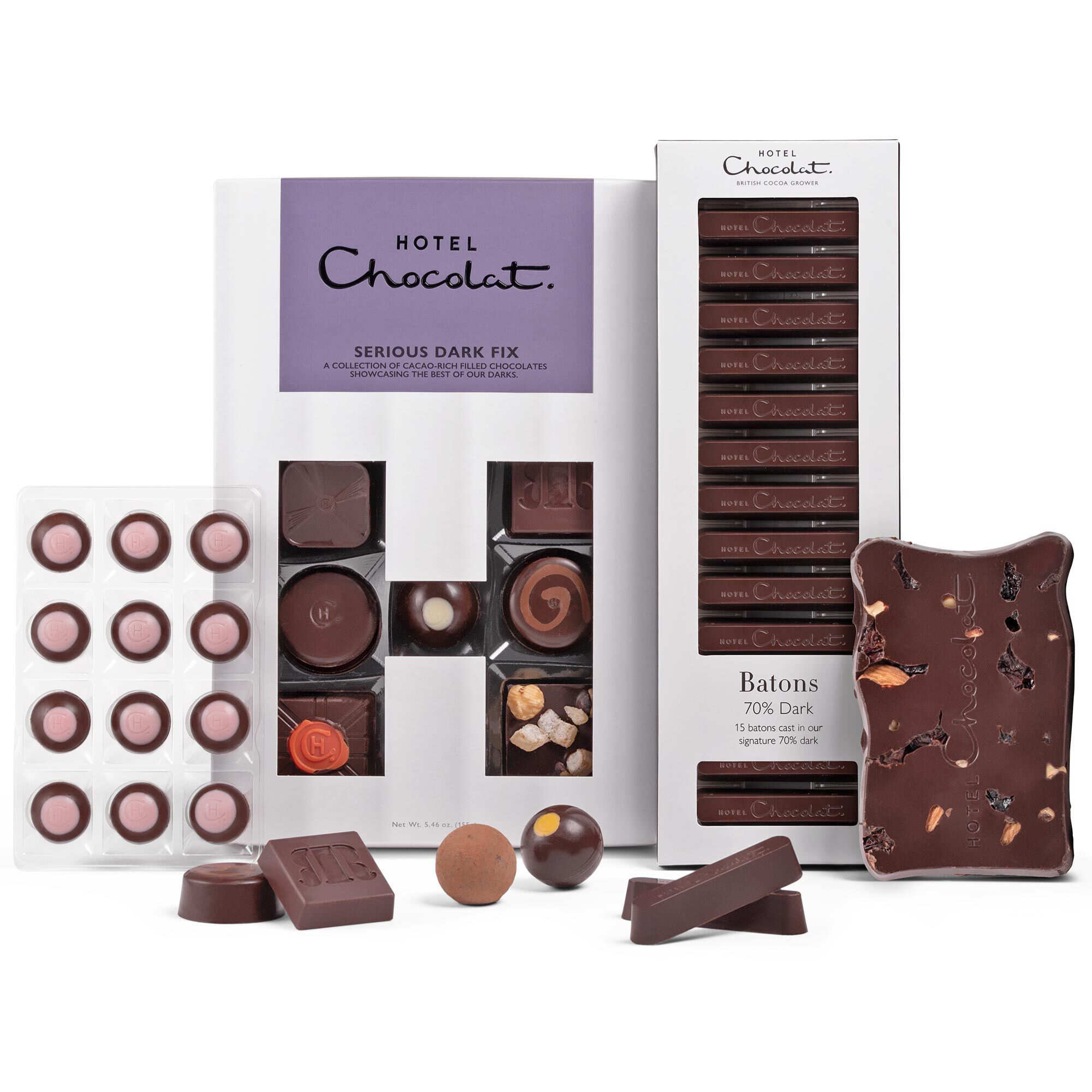 Taste: Serious Dark Fix Collection: Luxury Chocolate | Hotel Chocolat