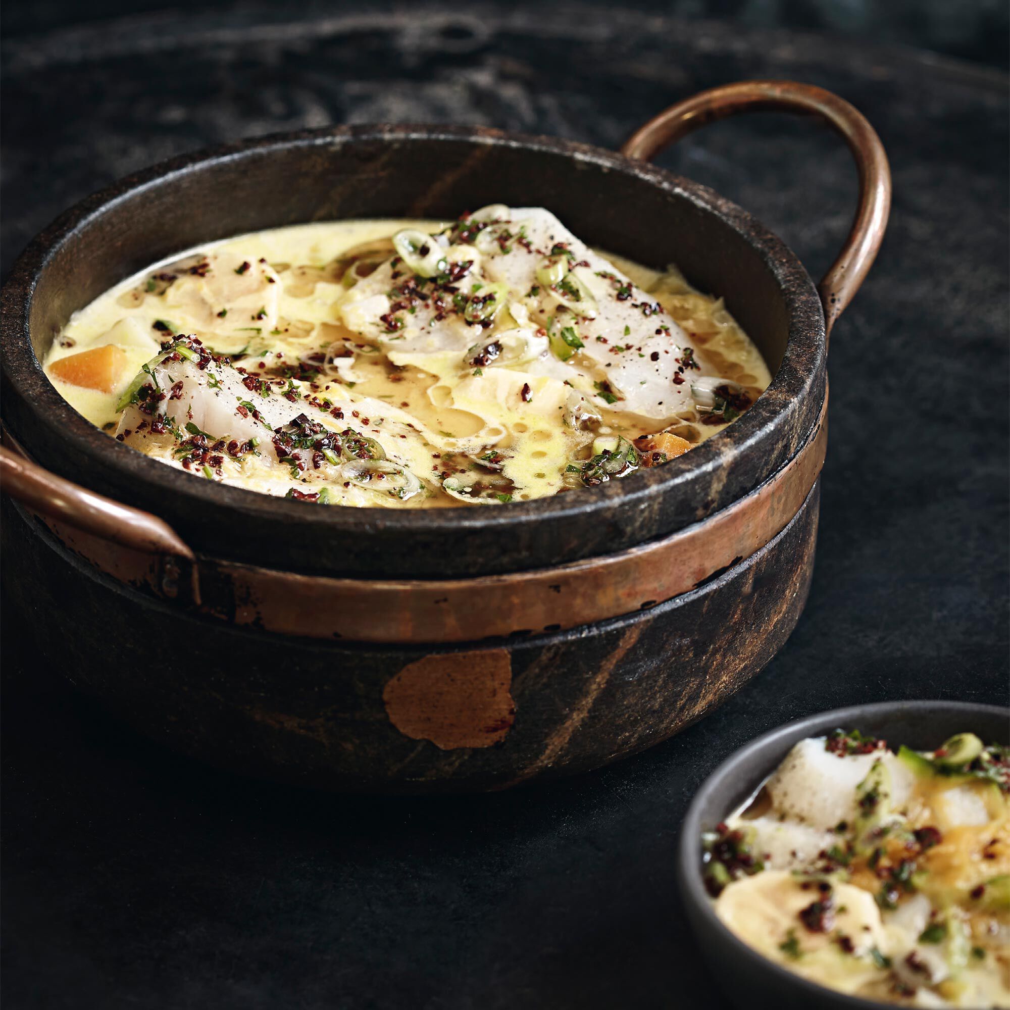Cod Fillet One Pot Recipe - HotelChocolat
