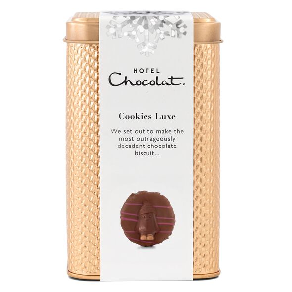 Cookies Luxe – Christmas Edition Gift Tin | Hotel Chocolat