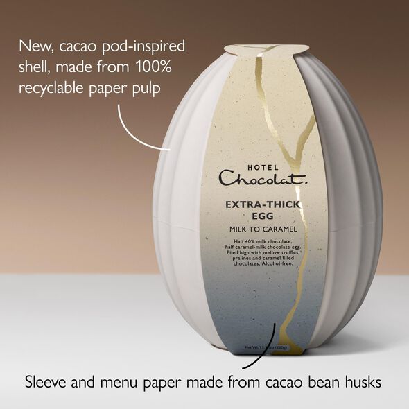 Extra-Thick Easter Egg – Milk to Caramel | Hotel Chocolat