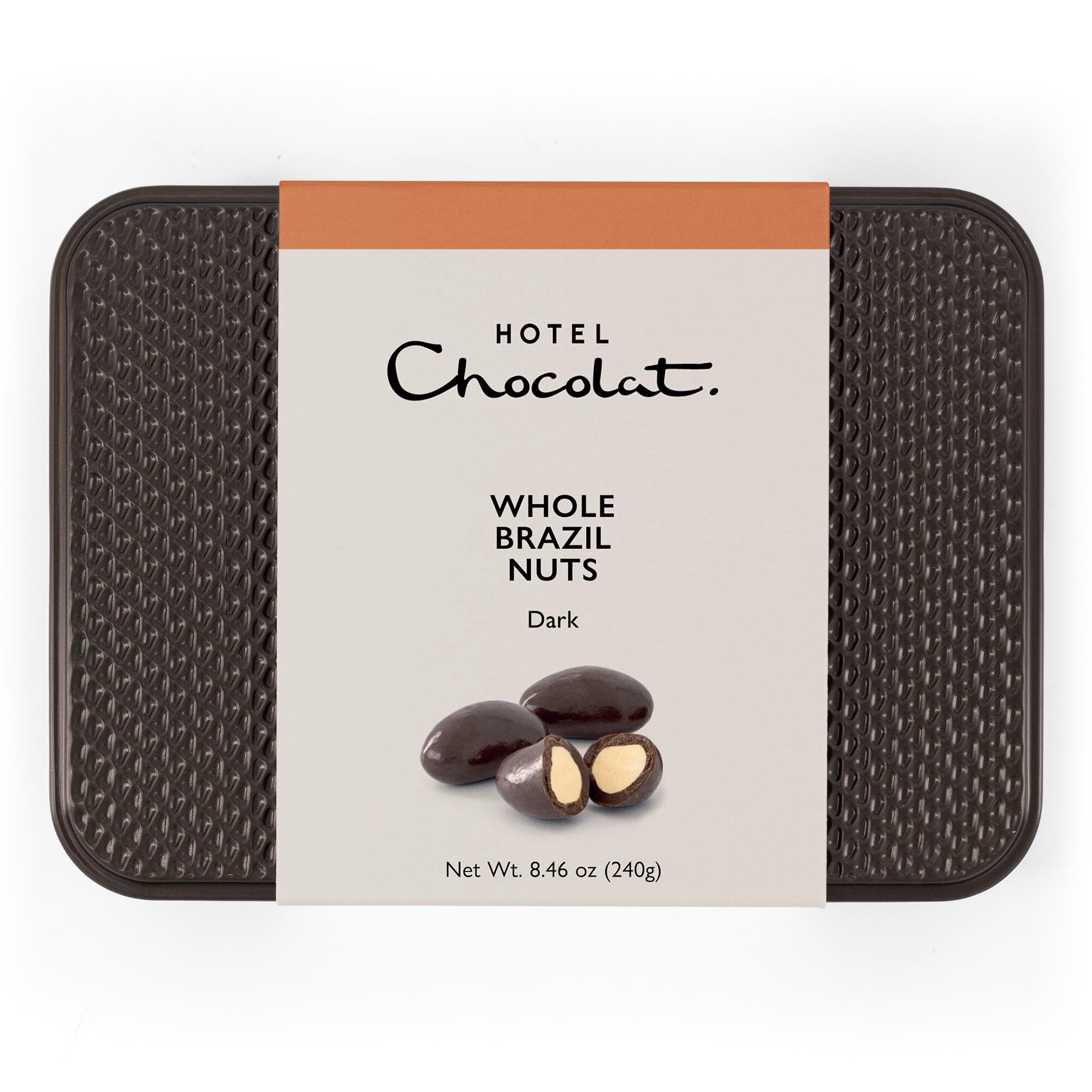 Dark Chocolate Brazil Nuts Gift Tin | Hotel Chocolat