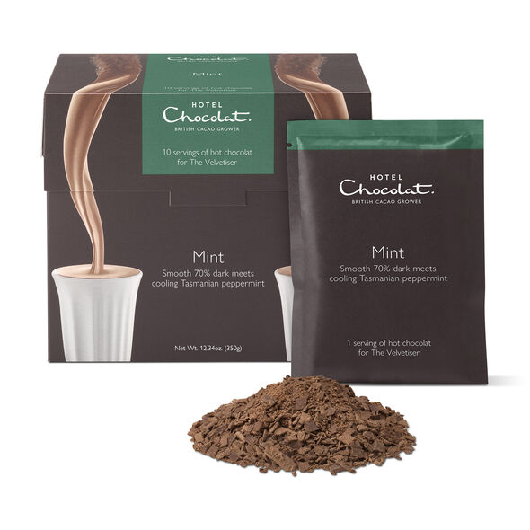 Mint Hot Chocolate Sachets | Hotel Chocolat