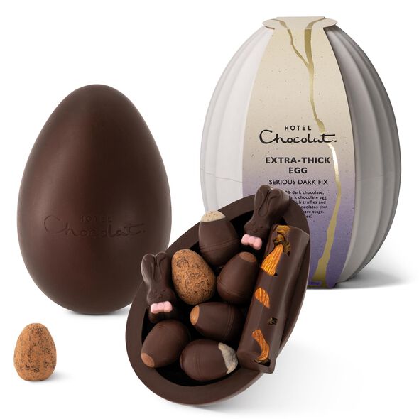 pretty chocolate easter eggs