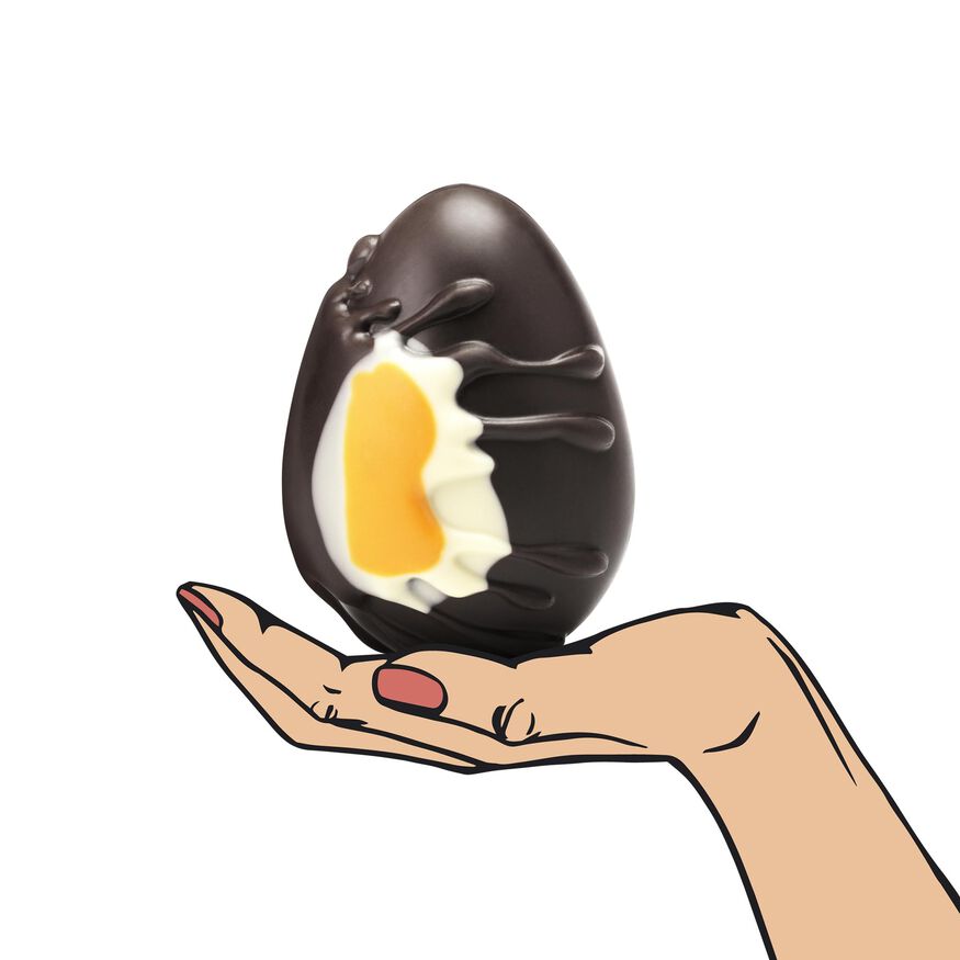Splat Easter Egg - Dark Chocolate