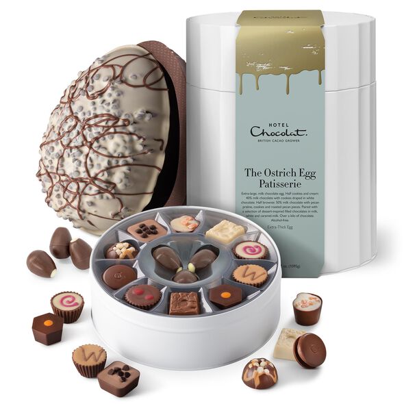 Patisserie Chocolate Ostrich Egg | Hotel Chocolat