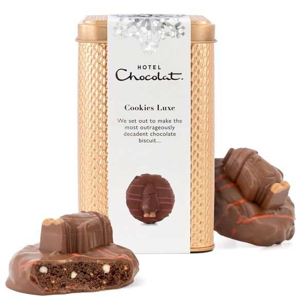 Cookies Luxe – Christmas Edition Gift Tin | Hotel Chocolat