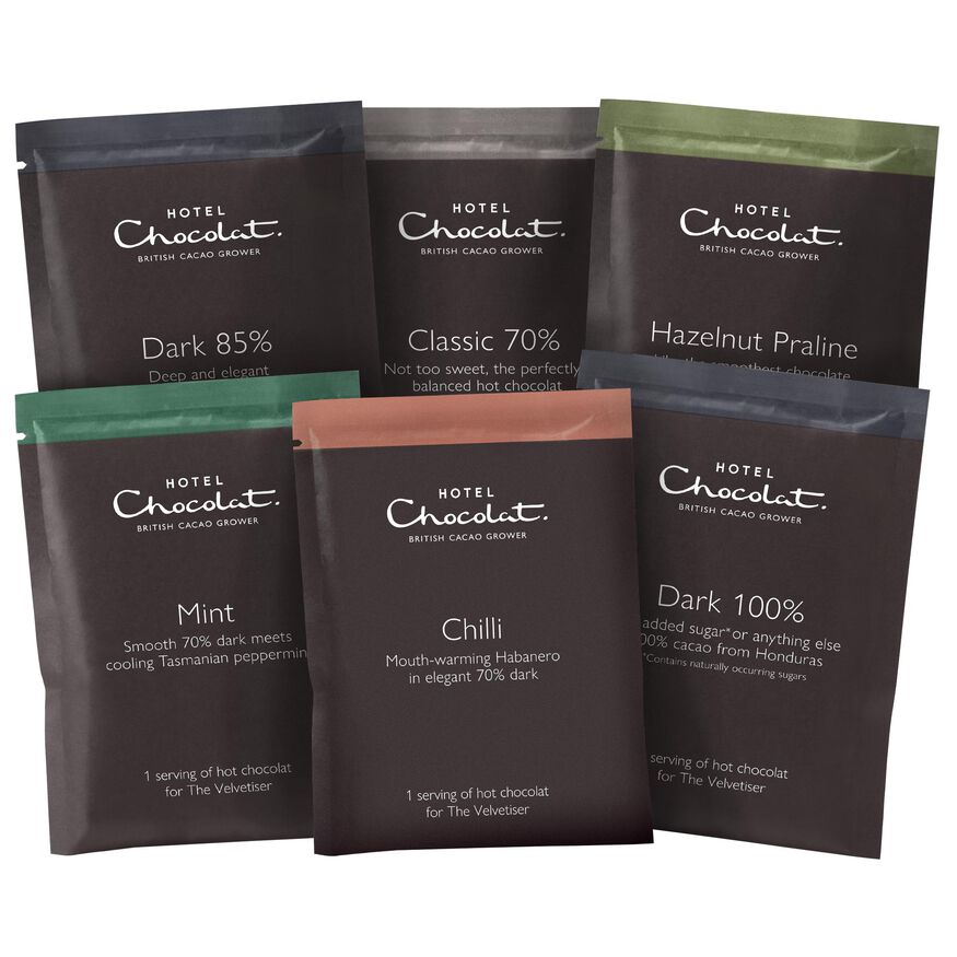 Dark Hot Chocolate Selection Box | Hotel Chocolat